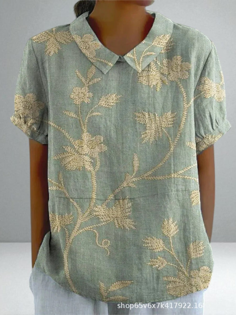 The Sofia Bloom Shirt – Manu